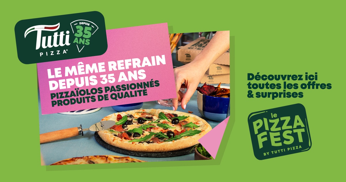 Code Promo Tutti Pizza 2023